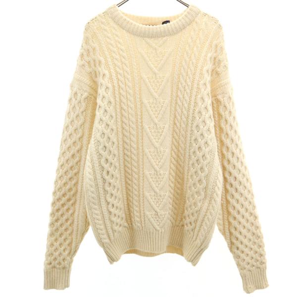 ■ 商品詳細 ■ブランド：ALLEN JOLLY / -対象：メンズ年代：80s 90sアイテム：セーターサイズ表記：XL※参考サイズ：メンズXLサイズ相当 ※実寸サイズを参考にしてください。着丈：約74cm身幅：約56cm肩幅：約59cm...