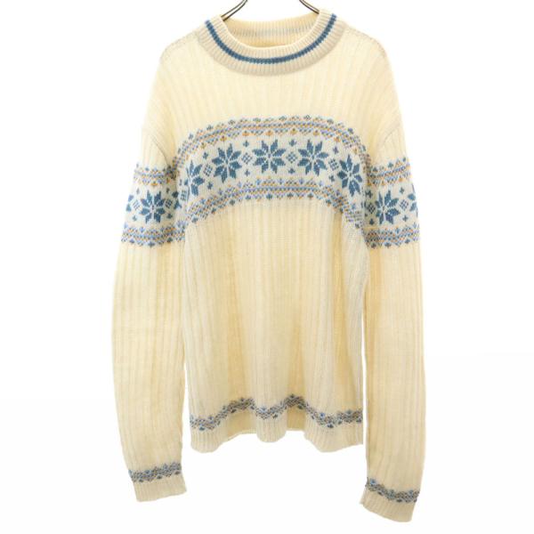 ■ 商品詳細 ■ブランド：Van Cort / -対象：メンズ年代：70s 80sアイテム：セーターサイズ表記：L※参考サイズ：メンズLサイズ相当 ※実寸サイズを参考にしてください。着丈：約75cm身幅：約55cm肩幅：約57cm袖丈：約8...