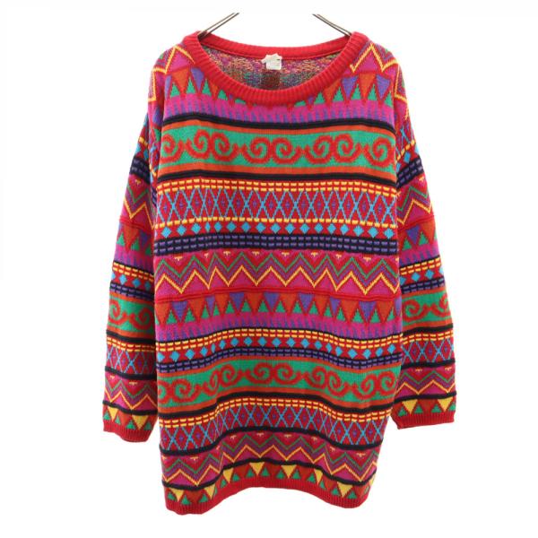 ■ 商品詳細 ■ブランド：クリフォードアンドウィルス / Clifford＆Willis対象：メンズ年代：80s 90s生産国：アメリカアイテム：コットンニット セーターサイズ表記：M※参考サイズ：メンズMサイズ相当 ※実寸サイズを参考にし...