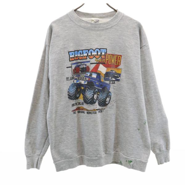 ■ 商品詳細 ■ブランド：Steinwurtzel / -対象：メンズ年代：90s生産国：アメリカアイテム：スウェット トレーナーサイズ表記：XL※参考サイズ：メンズXLサイズ相当 ※実寸サイズを参考にしてください。着丈：約68cm身幅：約...