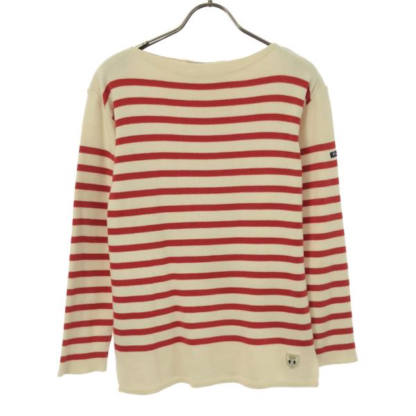 ■ 商品詳細 ■ブランド：フィールズダルボー / Fileuse d’Arvor対象：レディース生産国：フランスアイテム：バスクシャツサイズ表記：XS※参考サイズ：レディースXSサイズ相当 ※実寸サイズを参考にしてください。着丈：約55cm...