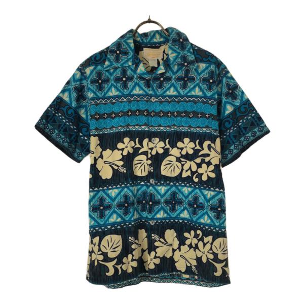 ■ 商品詳細 ■ブランド：キャプテンコック / Captain Cook対象：メンズ年代：70sアイテム：アロハシャツサイズ表記：不明※実寸サイズを参考にしてください。着丈：約68cm身幅：約51cm肩幅：約41.5cm袖丈：約23cm素材...