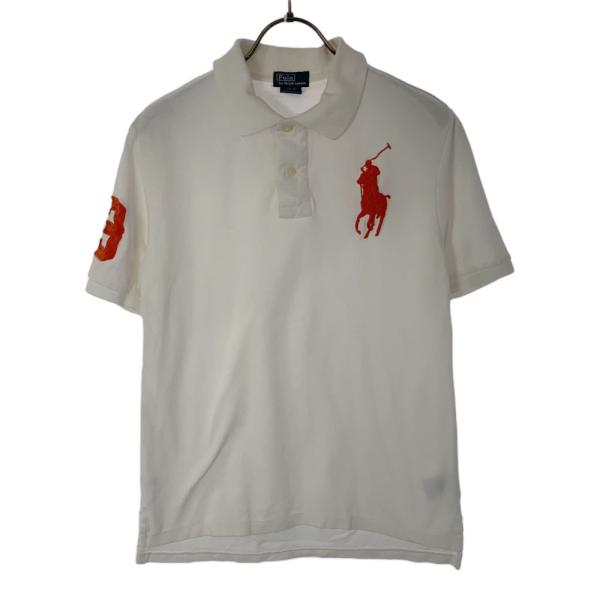■ 商品詳細 ■ブランド：ポロバイラルフローレン / Polo by Ralph Lauren対象：キッズアイテム：ポロシャツサイズ表記：L(14-16)※参考サイズ：キッズ160cmサイズ相当 ※実寸サイズを参考にしてください。着丈：約6...
