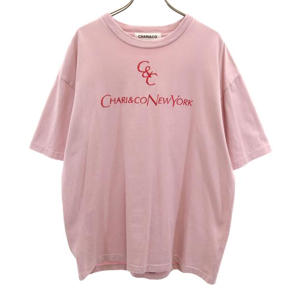 ■ 商品詳細 ■ブランド：チャリアンドコー / CHARI&amp;CO.対象：メンズアイテム：Tシャツサイズ表記：L※参考サイズ：メンズLサイズ相当 ※実寸サイズを参考にしてください。着丈：約70cm身幅：約54cm肩幅：約56cm袖丈：...