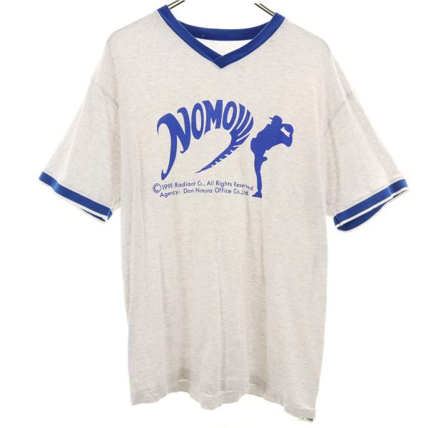 ■ 商品詳細 ■ブランド：トヨタ / TOYOTA TECNO対象：メンズ年代：90s生産国：日本アイテム：Vネック Tシャツサイズ表記：不明※実寸サイズを参考にしてください。着丈：約70cm身幅：約51cm肩幅：約52cm袖丈：約22cm...