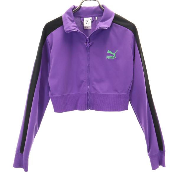 ■ 商品詳細 ■ブランド：プーマ / PUMA対象：レディースアイテム：ショート丈 トラックジャケットサイズ表記：M※参考サイズ：レディースMサイズ相当 ※実寸サイズを参考にしてください。着丈：約37cm身幅：約44cm裄丈：約84cm素材...