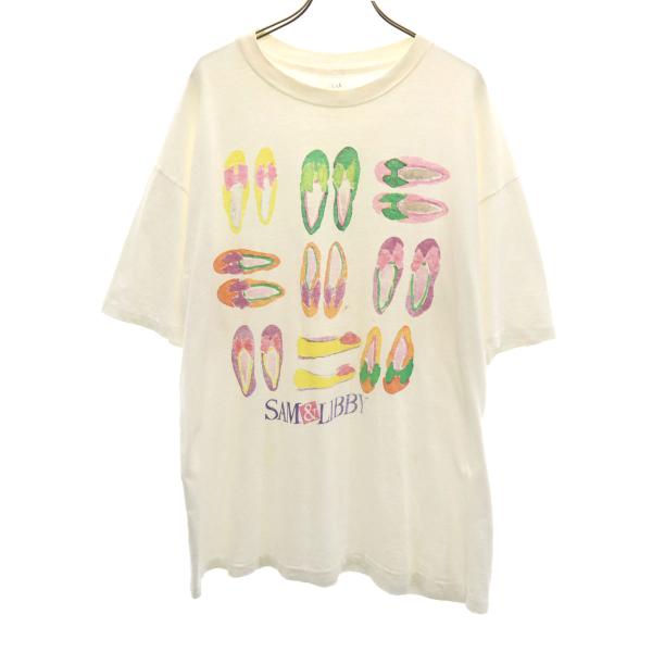 ■ 商品詳細 ■ブランド：SAM＆LIBBY / -対象：メンズ年代：90s生産国：アメリカアイテム：Tシャツサイズ表記：XL※参考サイズ：メンズXLサイズ相当 ※実寸サイズを参考にしてください。着丈：約72cm身幅：約58cm肩幅：約59...
