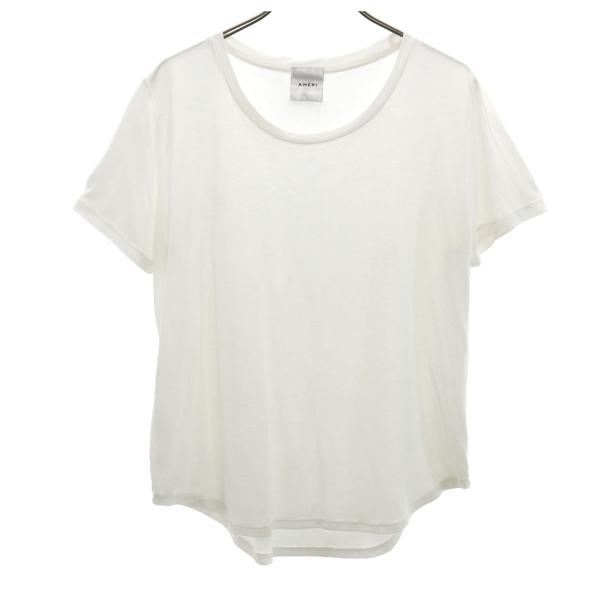 ■ 商品詳細 ■ブランド：アメリ / AMERI UNDRESSED対象：レディースアイテム：Tシャツサイズ表記：不明※実寸サイズを参考にしてください。着丈：約60cm身幅：約51cm肩幅：約41cm袖丈：約19cm素材：モダール75% 他...