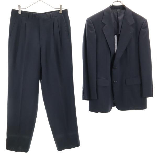 ■ 商品詳細 ■ブランド：ランバン クラシック / LANVIN CLASSIQUE対象：メンズ年代：90sアイテム：スーツサイズ表記：R46-44※参考サイズ：メンズMサイズ相当 ※実寸サイズを参考にしてください。着丈：約74cm身幅：約...