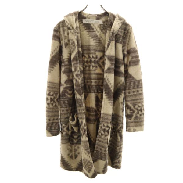 ■ 商品詳細 ■ブランド：ナチュラルヴィンテージゴア / NA TURAL VINTAGE GOA対象：レディース生産国：日本アイテム：ガウンコートサイズ表記：S※参考サイズ：レディースSサイズ相当 ※実寸サイズを参考にしてください。着丈：...