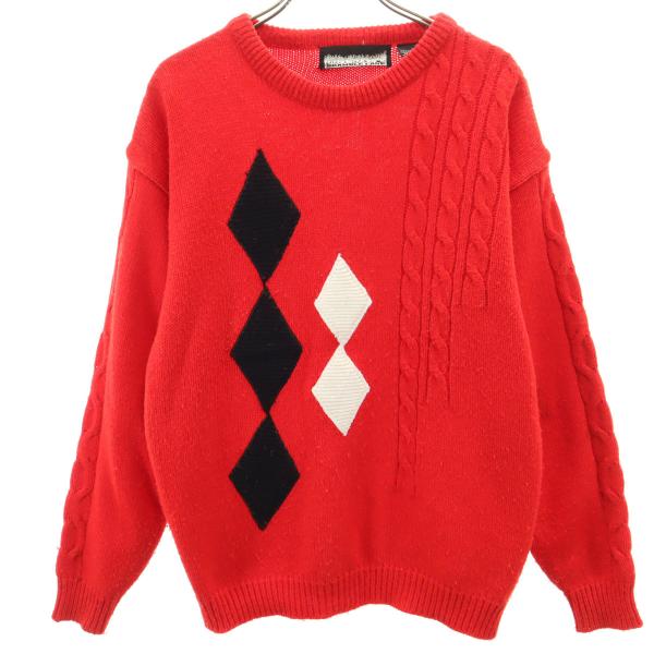 ■ 商品詳細 ■ブランド：BRAMBLE LANE / -対象：レディース年代：90sアイテム：セーターサイズ表記：M※参考サイズ：レディースMサイズ相当 ※実寸サイズを参考にしてください。着丈：約60cm身幅：約52cm肩幅：約53cm袖...