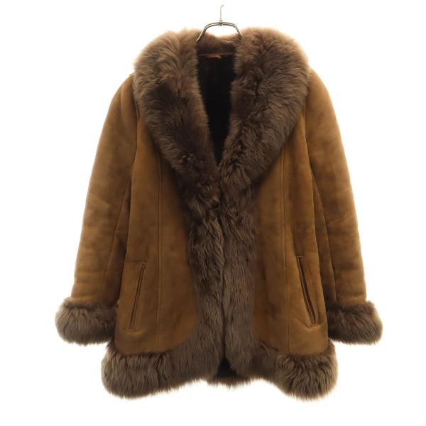 ■ 商品詳細 ■ブランド：ACSA / -対象：レディース生産国：スペインアイテム：毛皮コートサイズ表記：M※参考サイズ：レディースMサイズ相当 ※実寸サイズを参考にしてください。着丈：約70cm身幅：約48cm肩幅：約39cm袖丈：約57...