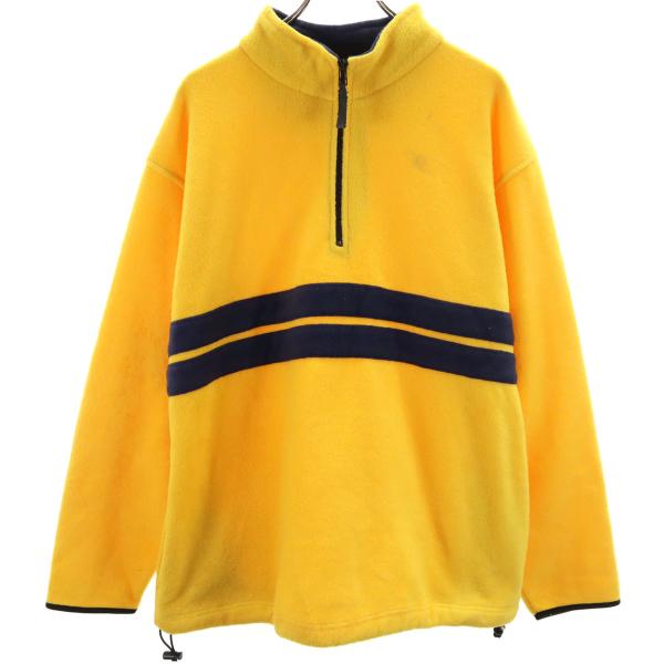 ■ 商品詳細 ■ブランド：コンセンサス / consensus対象：メンズアイテム：フリース ハーフジップ トレーナーサイズ表記：XL※参考サイズ：メンズXLサイズ相当 ※実寸サイズを参考にしてください。着丈：約73cm身幅：約68cm肩幅...