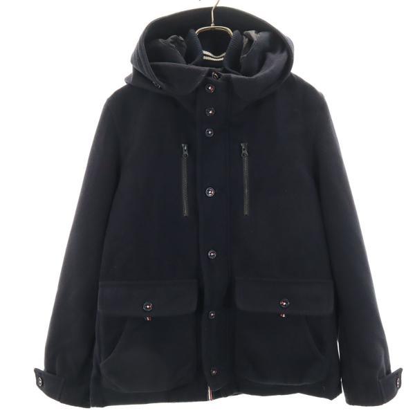 ■ 商品詳細 ■ブランド：ビームスハート / BEAMS HEART対象：メンズアイテム：メルトン マウンテンパーカーサイズ表記：M※参考サイズ：メンズMサイズ相当 ※実寸サイズを参考にしてください。着丈：約66cm身幅：約50cm肩幅：約...