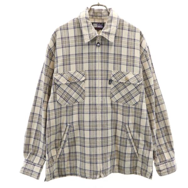 ■ 商品詳細 ■ブランド：ファーストダウン / FIRSTDOWN対象：メンズアイテム：ジップジャケットサイズ表記：M※参考サイズ：メンズMサイズ相当 ※実寸サイズを参考にしてください。着丈：約70cm身幅：約57cm肩幅：約50cm袖丈：...