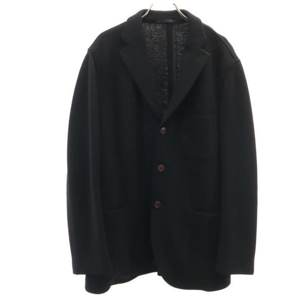 ■ 商品詳細 ■ブランド：カミーチェドロスコ / camicia da roscoe対象：メンズ生産国：日本アイテム：ニット テーラードジャケットサイズ表記：不明※実寸サイズを参考にしてください。着丈：約75cm身幅：約52cm肩幅：約48...