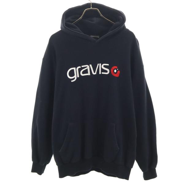 ■ 商品詳細 ■ブランド：グラビス / gravis対象：メンズアイテム：スウェットパーカーサイズ表記：XL※参考サイズ：メンズXLサイズ相当 ※実寸サイズを参考にしてください。着丈：約72cm身幅：約62cm肩幅：約61cm袖丈：約62c...