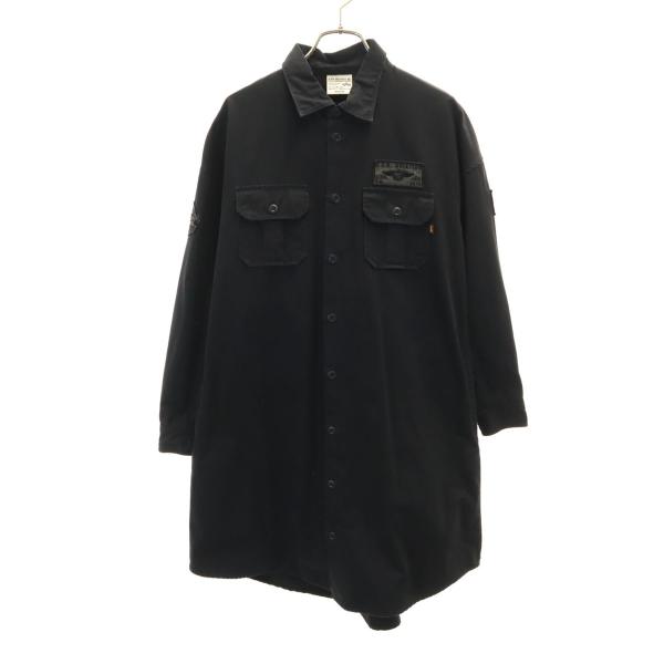 ■ 商品詳細 ■ブランド：アルファインダストリーズ / ALPHA INDUSTRIES INC対象：レディースアイテム：シャツワンピースサイズ表記：M※参考サイズ：レディースMサイズ相当 ※実寸サイズを参考にしてください。着丈：約95cm...
