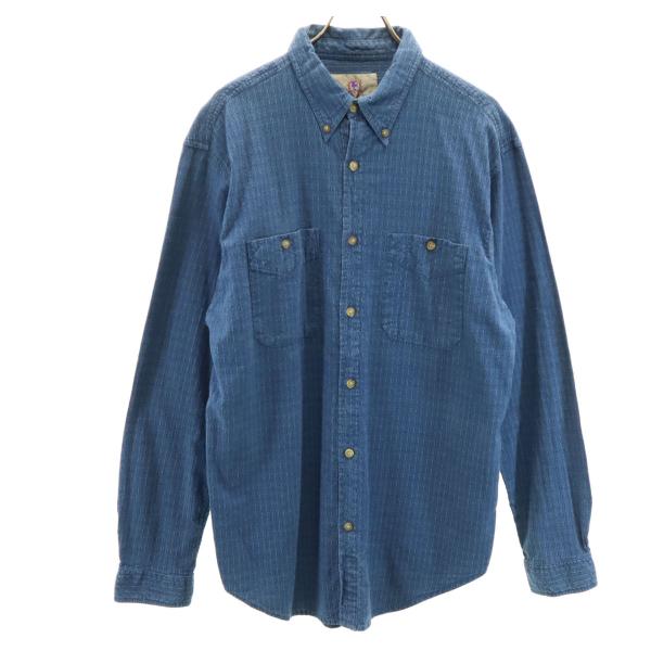 ■ 商品詳細 ■ブランド：THE TERRITORY AHEAD / -対象：メンズアイテム：ボタンダウンシャツサイズ表記：不明※実寸サイズを参考にしてください。着丈：約84cm身幅：約55cm肩幅：約53cm袖丈：約67cm素材：不明カラ...