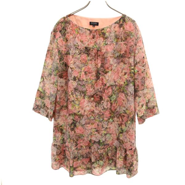 ■ 商品詳細 ■ブランド：エスカーダスポーツ / ESCADA SPORT対象：レディースアイテム：ワンピースサイズ表記：40※参考サイズ：レディースLサイズ相当 ※実寸サイズを参考にしてください。着丈：約82cm身幅：約52cm肩幅：約4...