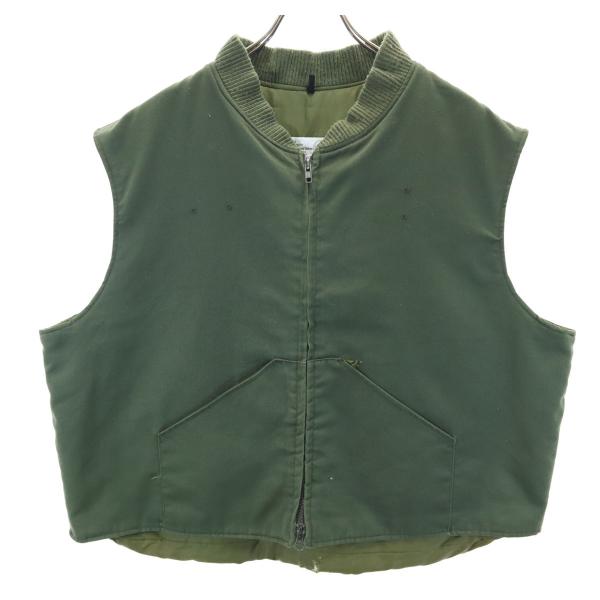 ■ 商品詳細 ■ブランド：R&amp;R UNIFORMS INC / -対象：メンズ年代：90s生産国：アメリカアイテム：ダブルジップ ベストサイズ表記：L※参考サイズ：メンズLサイズ相当 ※実寸サイズを参考にしてください。着丈：約60c...