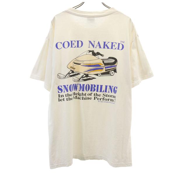 ■ 商品詳細 ■ブランド：COED NAKED / -対象：メンズ年代：90s生産国：アメリカアイテム：Tシャツサイズ表記：XL※参考サイズ：メンズXLサイズ相当 ※実寸サイズを参考にしてください。着丈：約70cm身幅：約60cm肩幅：約5...
