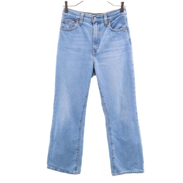 ■ 商品詳細 ■ブランド：リーバイス / Levi's対象：レディースアイテム：MATH CLUB FLARE ストレートデニムパンツサイズ表記：w26※参考サイズ：レディースw26サイズ相当 ※実寸サイズを参考にしてください。ウエスト：約...