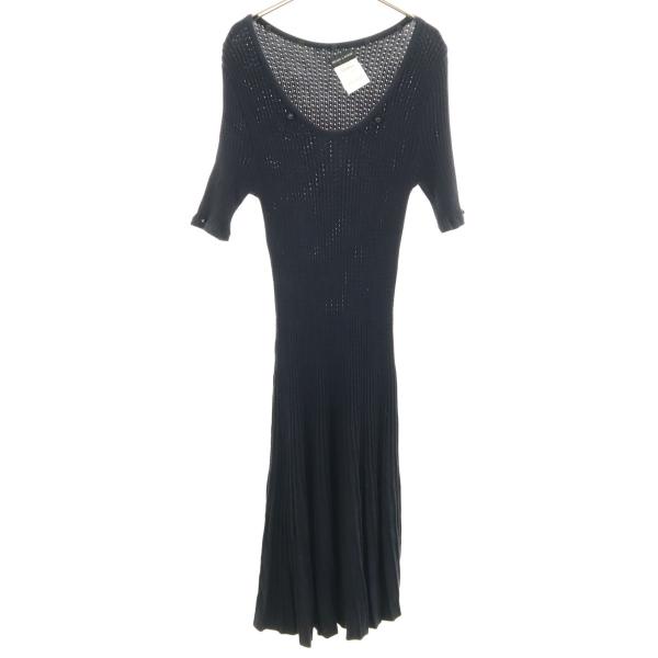 ■ 商品詳細 ■ブランド：レナランゲ / RENA LANGE対象：レディースアイテム：ニット ワンピースサイズ表記：M※参考サイズ：レディースMサイズ相当 ※実寸サイズを参考にしてください。着丈：約109cm身幅：約32cm肩幅：約39c...