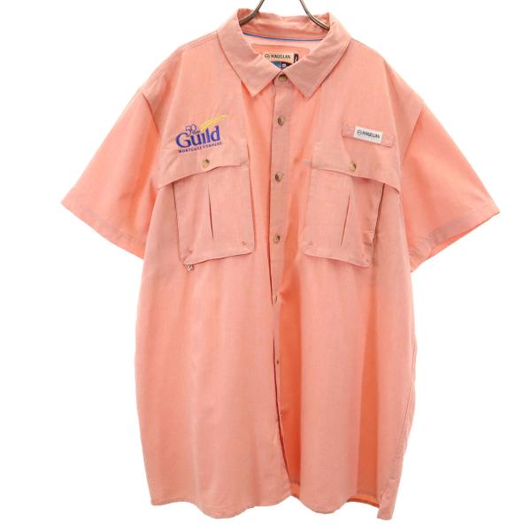 ■ 商品詳細 ■ブランド：マジェラン / MAGELLAN対象：メンズアイテム：シャツサイズ表記：2XL※参考サイズ：メンズ3Lサイズ相当 ※実寸サイズを参考にしてください。着丈：約86cm身幅：約69cm肩幅：約55cm袖丈：約25cm素...