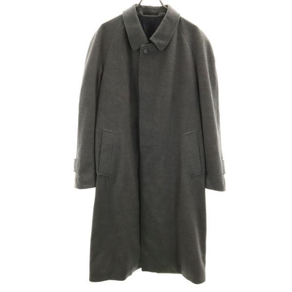 ■ 商品詳細 ■ブランド：ギーコレクション / ghee Collection対象：メンズアイテム：ステンカラーコートサイズ表記：L※参考サイズ：メンズLサイズ相当 ※実寸サイズを参考にしてください。着丈：約111cm身幅：約60cm裄丈：...