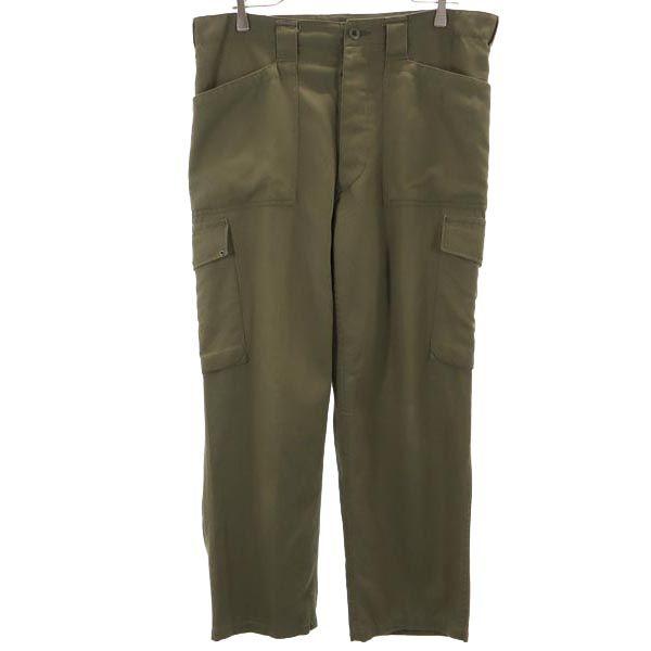 ■ 商品詳細 ■ブランド：オーストリア軍 / Austrian Army対象：メンズ年代：80sアイテム：ミリタリー カーゴパンツサイズ表記：不明※実寸サイズを参考にしてください。ウエスト：約90cm股上：約29cm股下：約67cmもも周り...