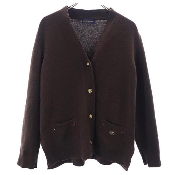 ■ 商品詳細 ■ブランド：ルイザスパニョーリ / Luisa Spagnoli対象：レディース生産国：イタリアアイテム：ニット カーディガンサイズ表記：M※参考サイズ：レディースMサイズ相当 ※実寸サイズを参考にしてください。着丈：約58c...