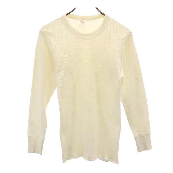 ■ 商品詳細 ■ブランド：HANDTEX / -対象：レディース生産国：アメリカアイテム：ワッフル生地 Tシャツサイズ表記：L※参考サイズ：レディースLサイズ相当 ※実寸サイズを参考にしてください。着丈：約62cm身幅：約39cm肩幅：約4...