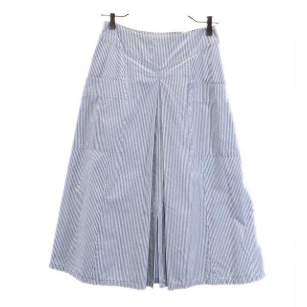 ■ 商品詳細 ■ブランド：アランマヌーキアン / alain manoukian対象：レディースアイテム：スカートサイズ表記：不明※実寸サイズを参考にしてください。ウエスト：約64cmスカート総丈：約71cm素材：不明カラー：ネイビー系商品...