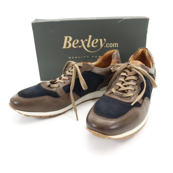 ■ 商品詳細 ■ブランド：ベクスレー / Bexley対象：メンズアイテム：スニーカーサイズ表記：43※参考サイズ：メンズ27.0cmサイズ相当 ※実寸サイズを参考にしてください。全長：約31cmくつ幅：約10cm素材：不明カラー：ブラウン...