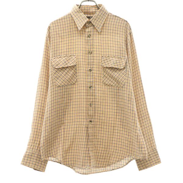 ■ 商品詳細 ■ブランド：シアーズ / Sears対象：メンズ年代：80sアイテム：シャツサイズ表記：M※参考サイズ：メンズMサイズ相当 ※実寸サイズを参考にしてください。着丈：約73cm身幅：約54cm肩幅：約45.5cm袖丈：約59cm...