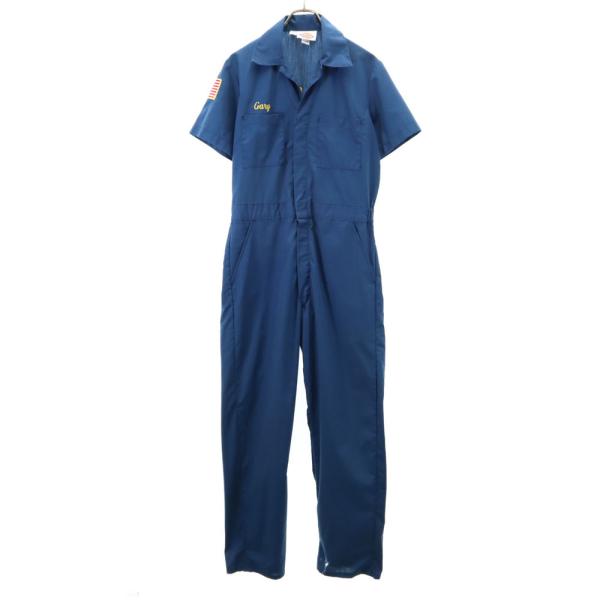■ 商品詳細 ■ブランド：ディッキーズ / Dickies対象：メンズ年代：80sアイテム：つなぎサイズ表記：38※実寸サイズを参考にしてください。着丈：約46cm身幅：約55cm肩幅：約45cm袖丈：約22cmウエスト：約84cm股下：約...