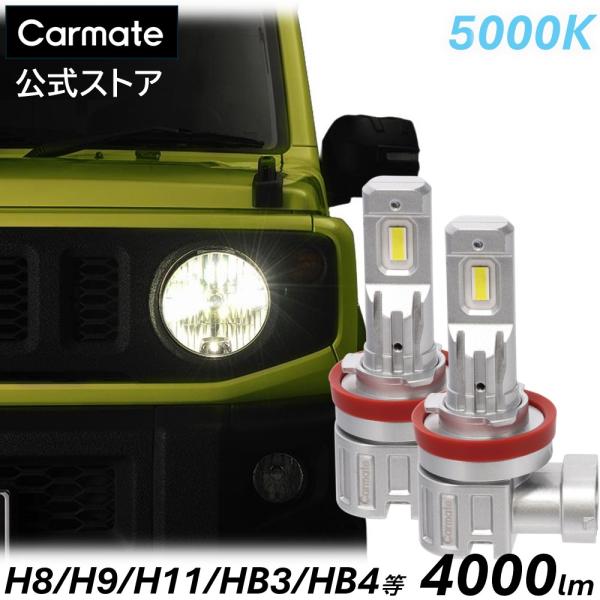 【発売日：2026年03月19日】車 LED ヘッドライト H8 H9 H11 H16 HB3 HB4 HIR2 3年間保証 新車検基準クリア BW5052E GIGA LEDヘッドバルブ C4000 5000K 4000lm (2灯合計値...