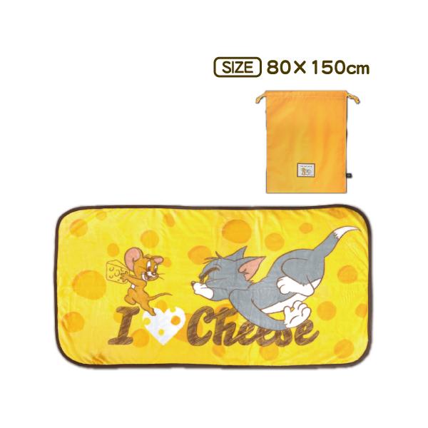 【ロングブランケット】トムとジェリー ロングブランケット人気キャラクター『トムとジェリー』のかわいいロングブランケット。持ち運びに便利な巾着袋が付いているから、車の中やアウトドアにもおすすめ！少し薄手の毛布素材で軽くて温かく、寒い季節の人気...