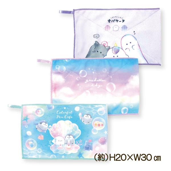 【かわいい雑巾】かわいいプリント雑巾【メール便対応】カラフル印刷のかわいいぞうきん。マイクロファイバー素材で吸水・乾燥がパワーUP！かわいい雑巾ならお掃除が楽しみになるよ♪ネーム用ラベルと引っ掛けヒモが付いているので学校のお掃除用にも最適で...