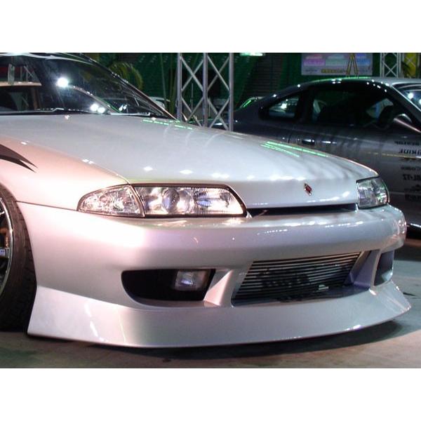 新品☆URAS【ユーラス】 TYPE-R スカイライン 4ドア(R34) フロントバンパー(FRP/未塗装) 【のむけん|ノムケン】