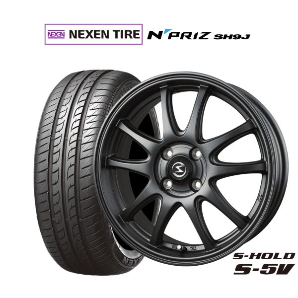 ■ホイールカラー：マットガンメタサイズ：14インチ 4.5JPCD/INSET：4穴100mm→+45■タイヤサイズ：165/55R14 72V シーズン：サマータイヤ■参考車種ニッサン NV100クリッパー オッティ クリッパー ピノ モ...