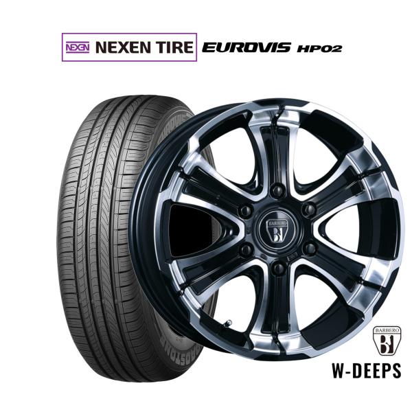 ■ホイールカラー：ブラックポリッシュサイズ：16インチ 6.5JPCD/INSET：6穴139mm→+38■タイヤサイズ：215/65R16 98H シーズン：サマータイヤ■参考車種トヨタ ハイエース (200系) レジアスエース