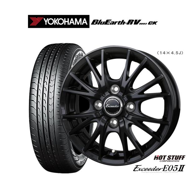 ■ホイールカラー：メタリックブラック(MBK)サイズ：15インチ 4.5JPCD/INSET：4穴100mm→+45■タイヤサイズ：165/65R15 81S シーズン：サマータイヤ■参考車種ミツビシ デリカD:2 デリカミニスズキ ソリオ...