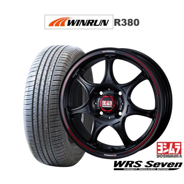 ■ホイールカラー：セミマットブラックサイズ：14インチ 4.5JPCD/INSET：4穴100mm→+45■タイヤサイズ：165/70R14 81T シーズン：サマータイヤ■参考車種ミツビシ デリカD:2スズキ Kei ソリオ
