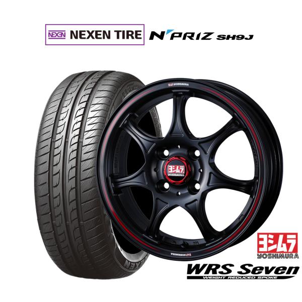 ■ホイールカラー：セミマットブラックサイズ：14インチ 4.5JPCD/INSET：4穴100mm→+45■タイヤサイズ：165/55R14 72V シーズン：サマータイヤ■参考車種ニッサン NV100クリッパー オッティ クリッパー ピノ...