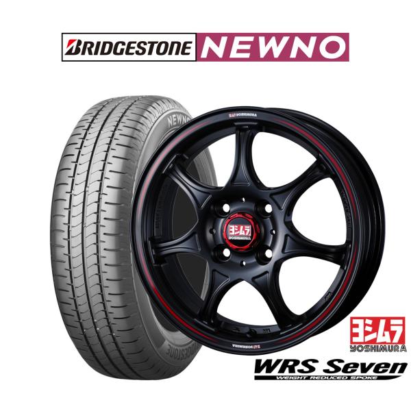 ■ホイールカラー：セミマットブラックサイズ：14インチ 4.5JPCD/INSET：4穴100mm→+45■タイヤサイズ：155/65R14 75H シーズン：サマータイヤ■参考車種ニッサン デイズ(DAYZ) デイズルークス モコ ルーク...