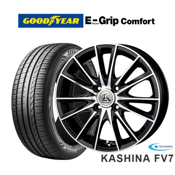 ■ホイールカラー：ブラックポリッシュサイズ：14インチ 4.5JPCD/INSET：4穴100mm→+43■タイヤサイズ：155/65R14 75H シーズン：サマータイヤ■参考車種ニッサン サクラ デイズ(DAYZ) デイズルークス モコ...