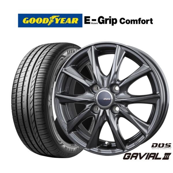 ■ホイールカラー：ディープメタルサイズ：15インチ 4.5JPCD/INSET：4穴100mm→+45■タイヤサイズ：165/55R15 75V シーズン：サマータイヤ■参考車種ニッサン デイズ(DAYZ) デイズルークス モコホンダ N-...