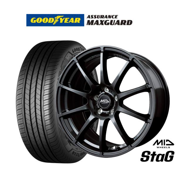 ■ホイールカラー：ストロングガンメタサイズ：17インチ 7.0JPCD/INSET：5穴100mm→+48,+53、5穴114.3mm→+38,+48,+53■タイヤサイズ：205/50R17 93W XL シーズン：サマータイヤ■参考車種...